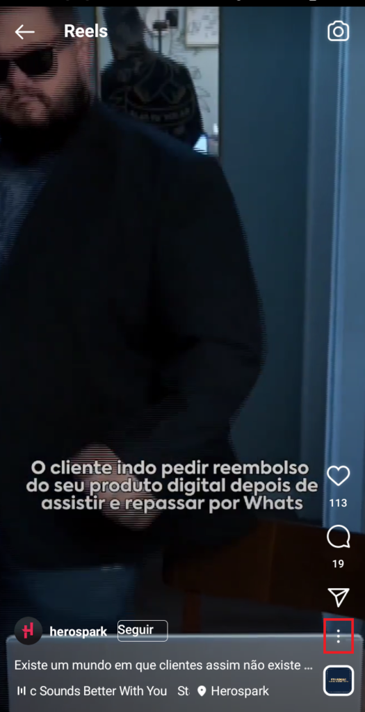 Como baixar reels do Instagram: passo a passo completo - 2024 [com prints]