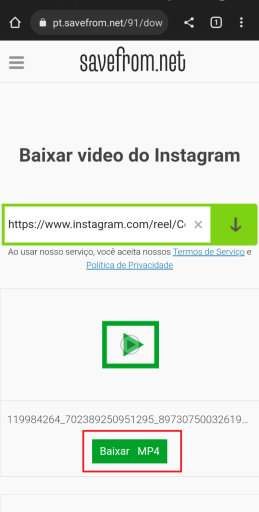 Como baixar reels do Instagram: passo a passo completo - 2024 [com prints]