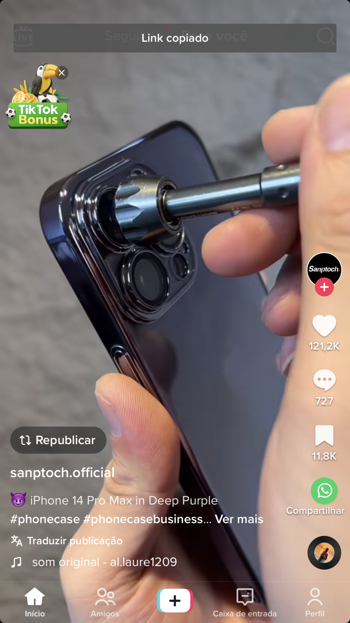 Como baixar TikTok vídeo com e sem marca d'água? [Passo a passo]