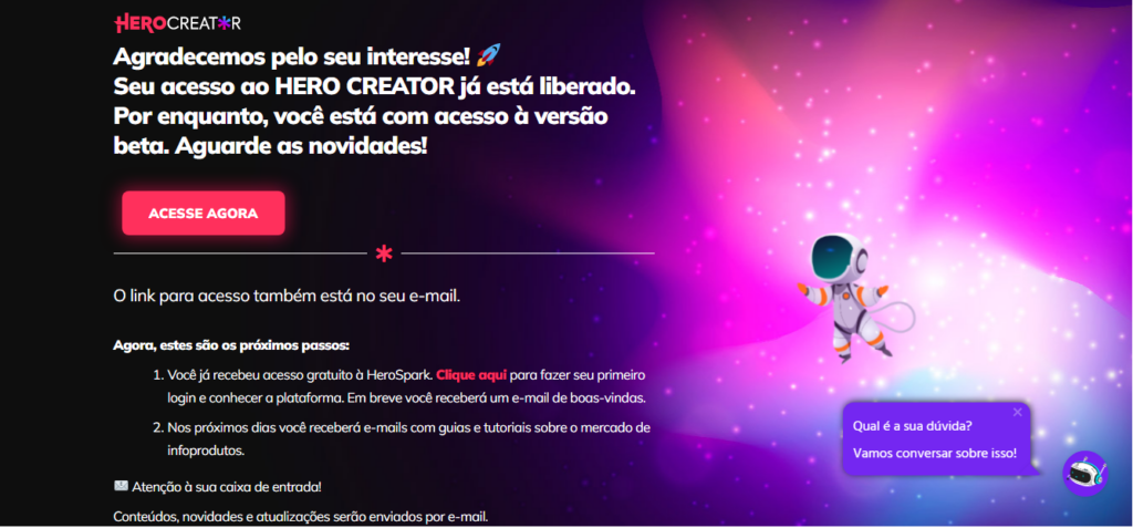 Hero Creator: saiba tudo sobre a inteligência artificial para infoprodutores!